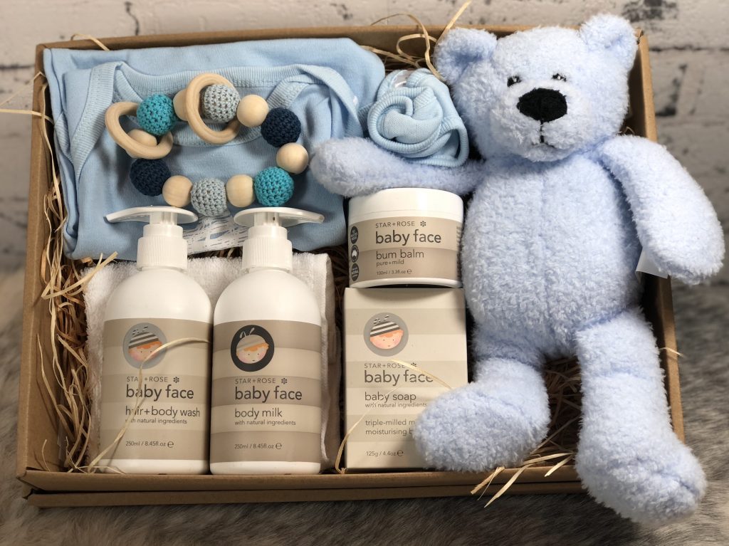 Baby Face Gift Box – Blue